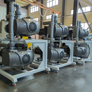 Easy Maintainable Rotary Vane Vacuum System from China